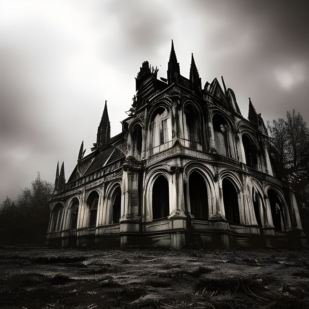 Gothic Composition 14 - AI Generated Artwork - NightCafe Creator