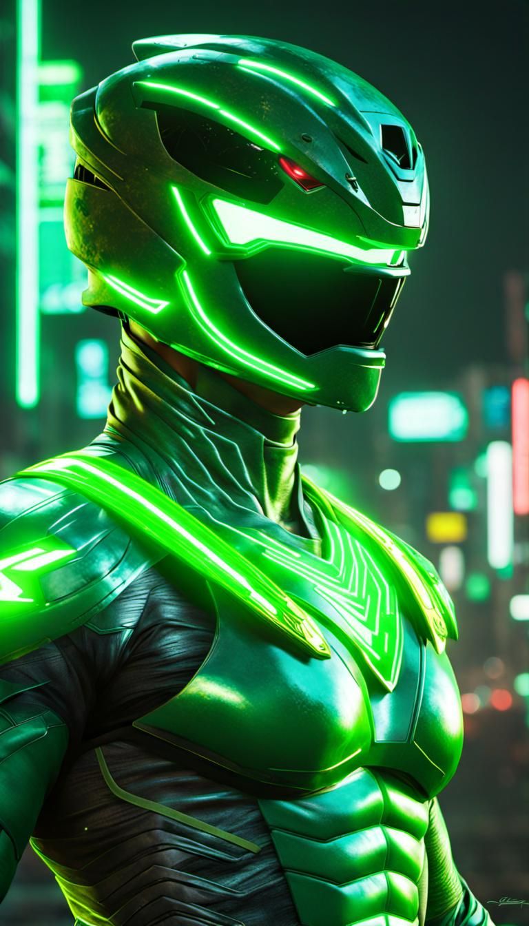 Green Ranger - AI Generated Artwork - NightCafe Creator