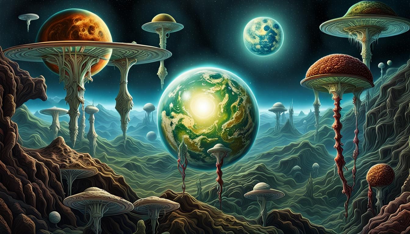 The alternative reality - AI Generated Artwork - NightCafe Creator