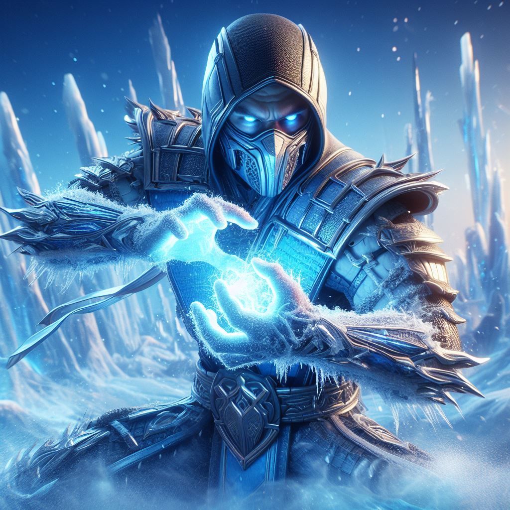 Mortal Kombat - Sub-Zero - AI Generated Artwork - NightCafe Creator