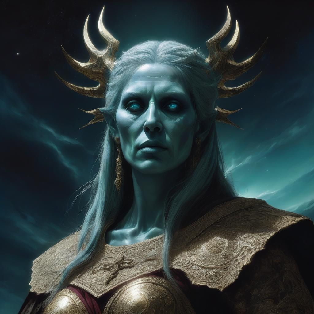 Midnight Queen - AI Generated Artwork - NightCafe Creator