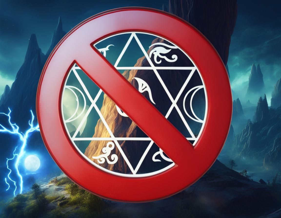 no magic detailed matte painting, deep color, fantastical, intricate ...