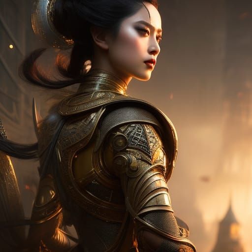 Lady Wu - AI Generated Artwork - NightCafe Creator