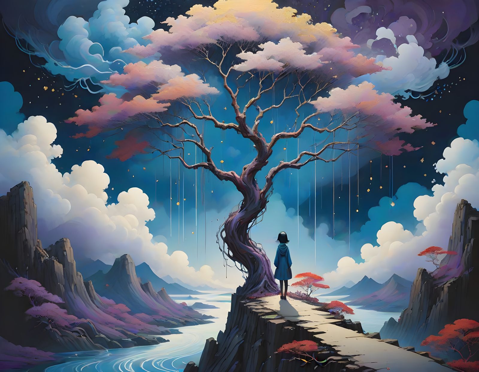 Emotion series - HOPE - Hopeful Dreamcore Fantasy Scene