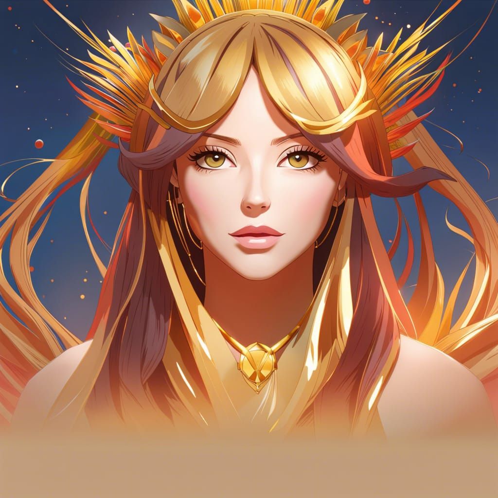 A Sun Priestess - AI Generated Artwork - NightCafe Creator