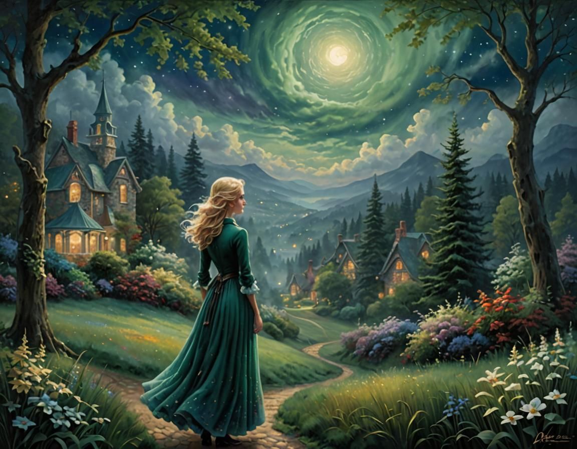 The Walk Home - AI Generated Artwork - NightCafe Creator