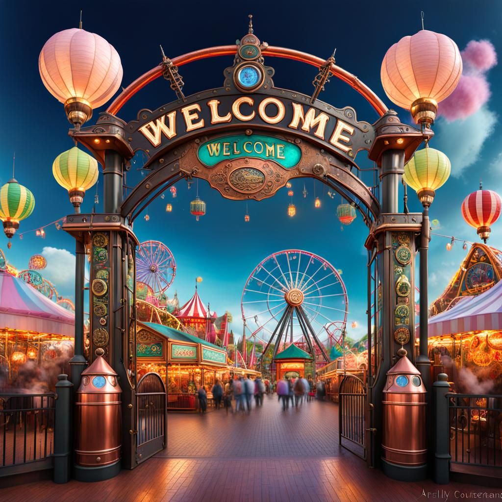 WELCOME to the county fair! - AI Generated Artwork - NightCafe Creator