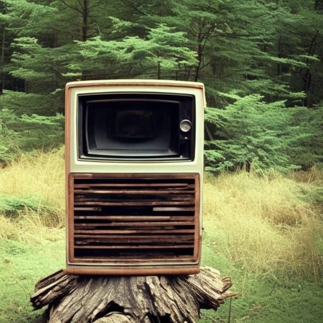 Backwoods TV - AI Generated Artwork - NightCafe Creator