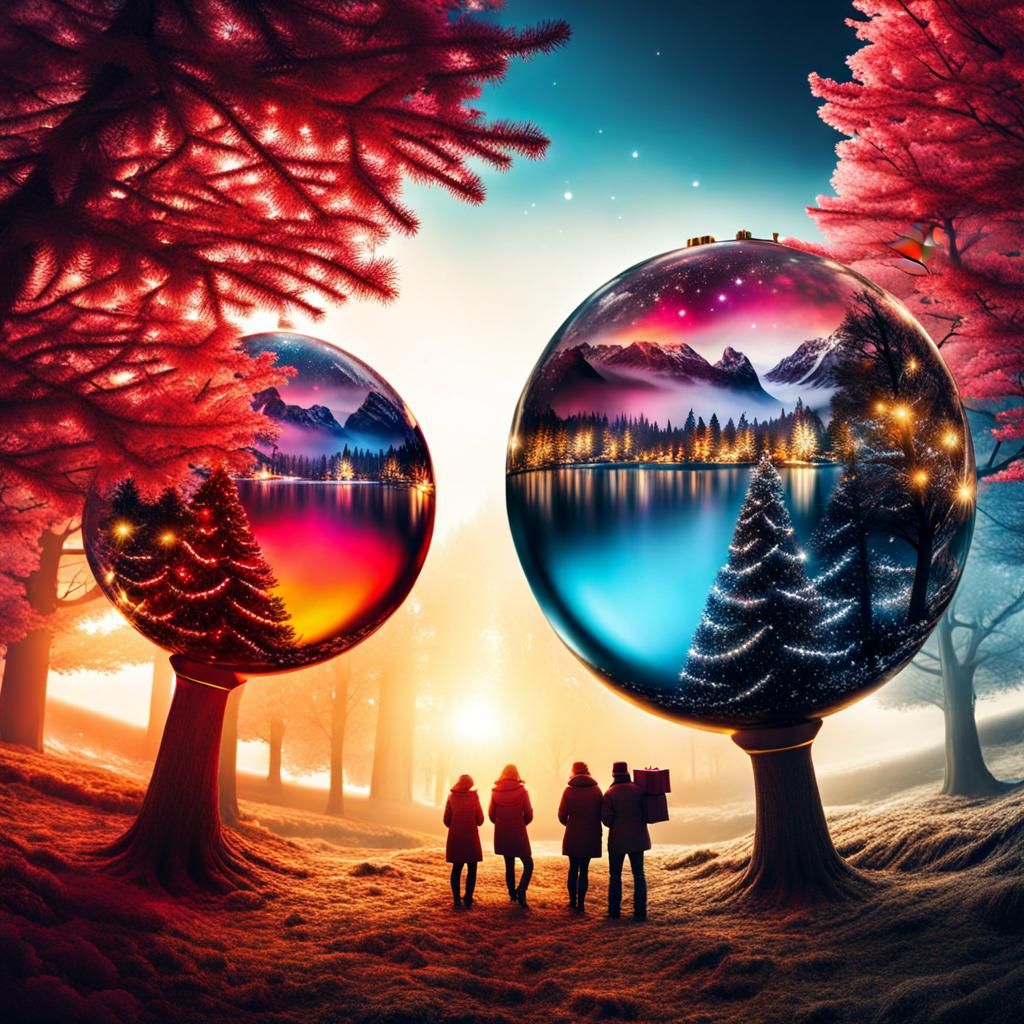 Christmas Vacation 💝 - AI Generated Artwork - NightCafe Creator