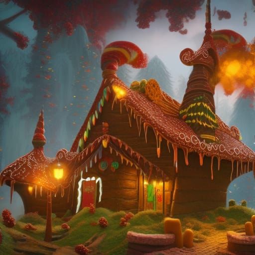 hansel and gretel 5 - AI Generated Artwork - NightCafe Creator