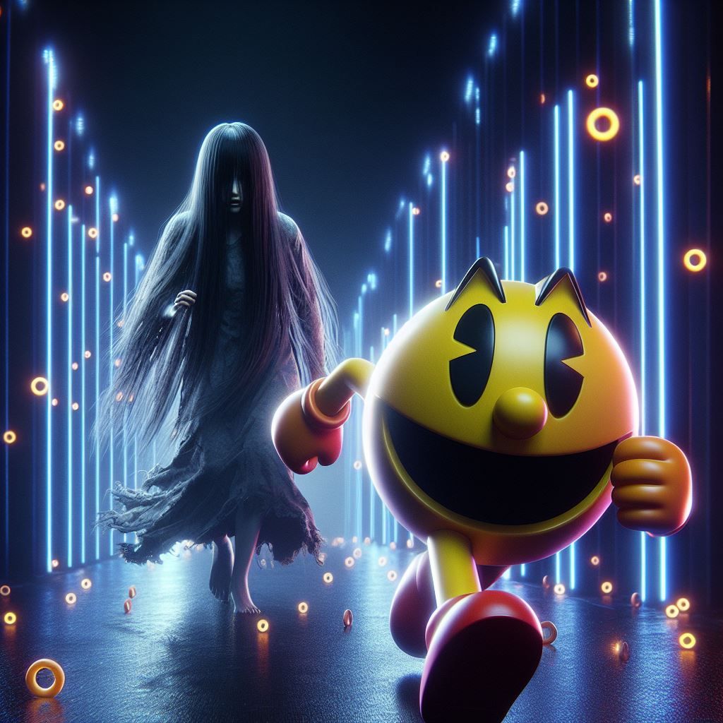 Seven Days, Pac-Man! - AI Generated Artwork - NightCafe Creator