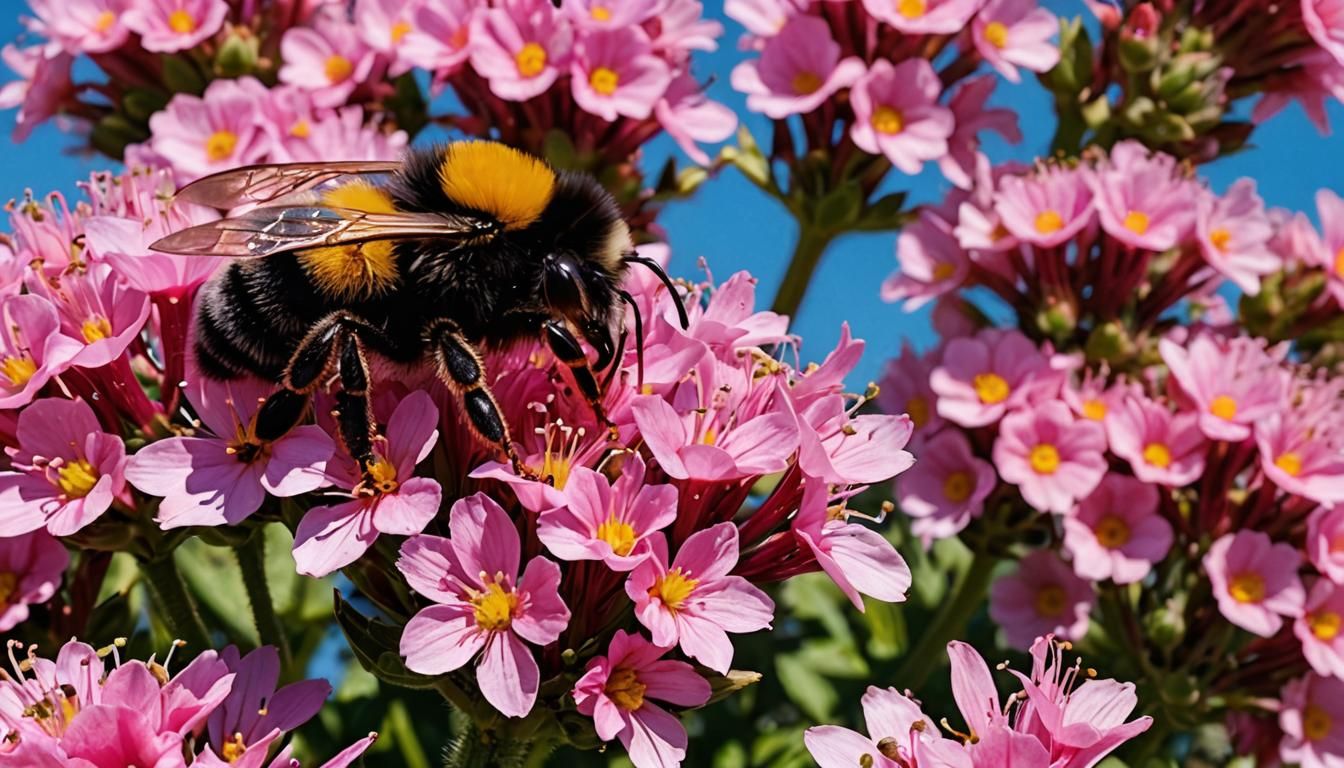 Fuzzy bumblebee sleeping in a pink flower. Beautiful. Flowers all ...