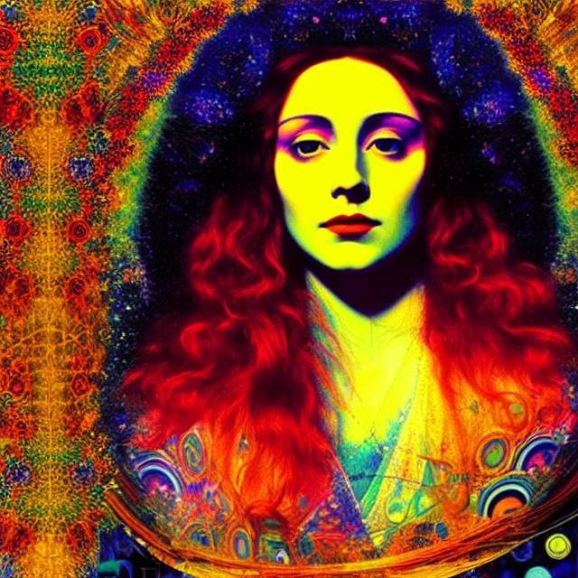 Lady Macbeth Juliet Ophelia, Hippie woman, cinematic dramatic ...