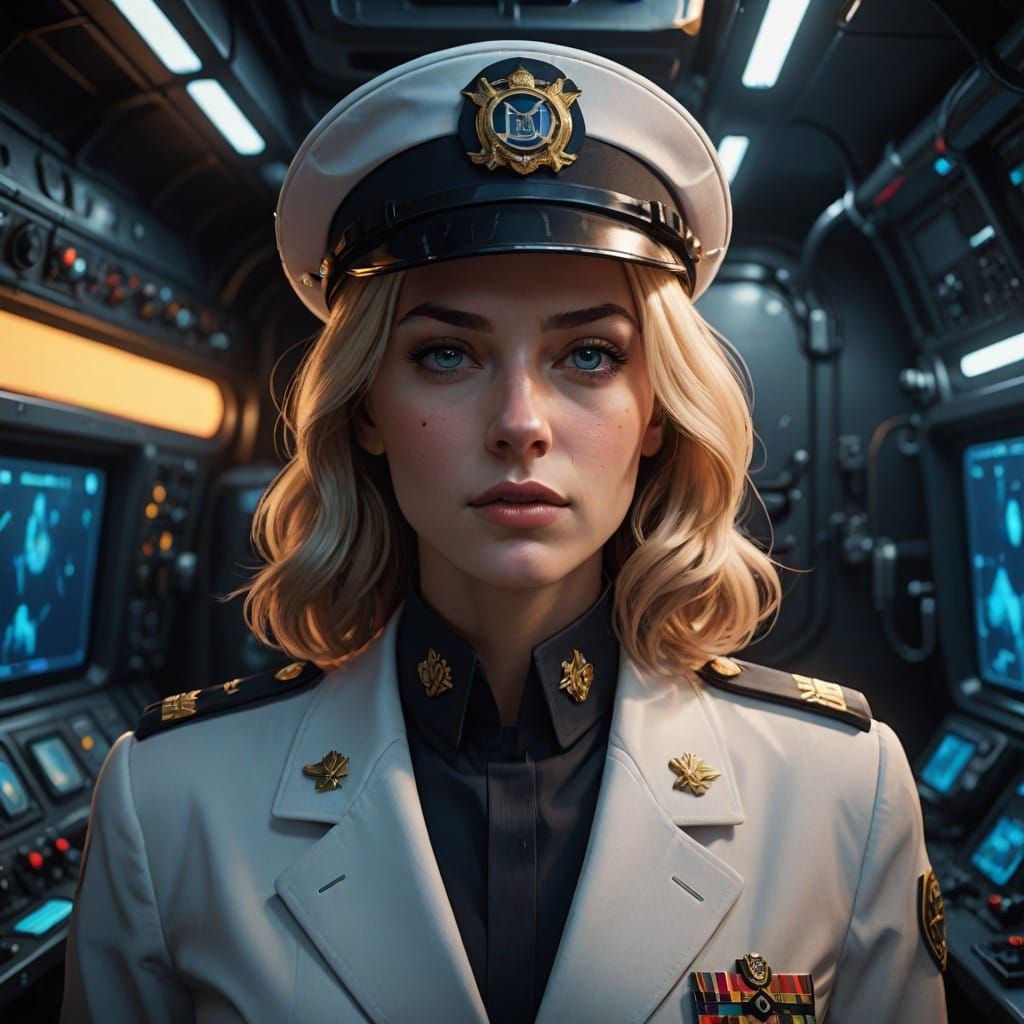 Commanding Officer: A Nuclear Submarine Captain in... - AI Art