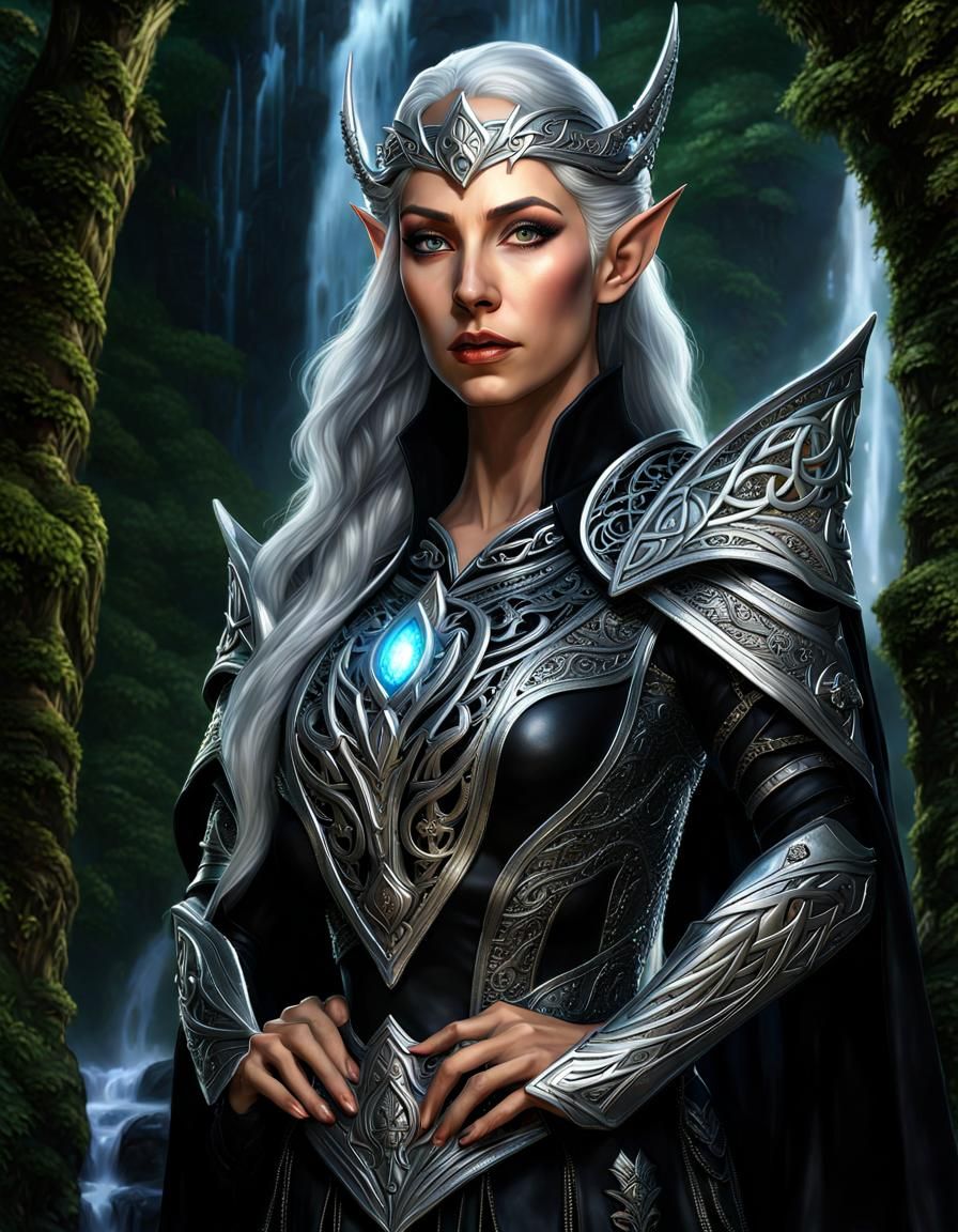 Elf Portrait - AI Generated Artwork - NightCafe Creator