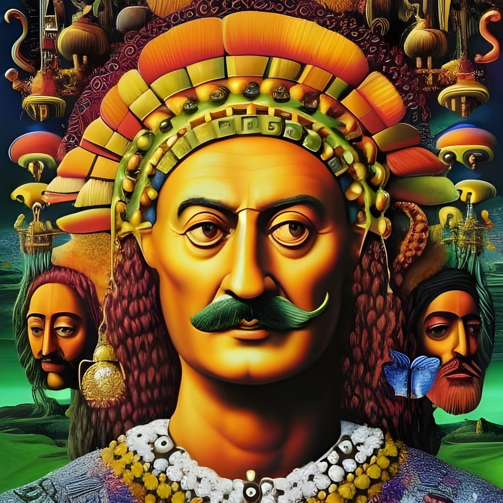 Salvador Domingo Felipe Jacinto Dalí i Domènech - AI Generated Artwork ...