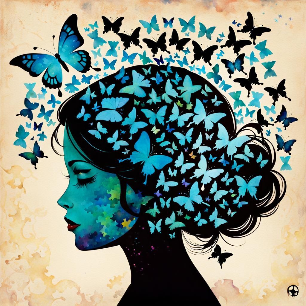 What OverThinking Looks Like - AI Generated Artwork - NightCafe Creator