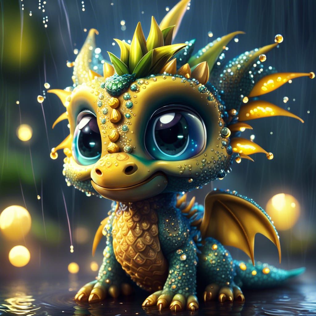 Ananas Dragon - AI Generated Artwork - NightCafe Creator