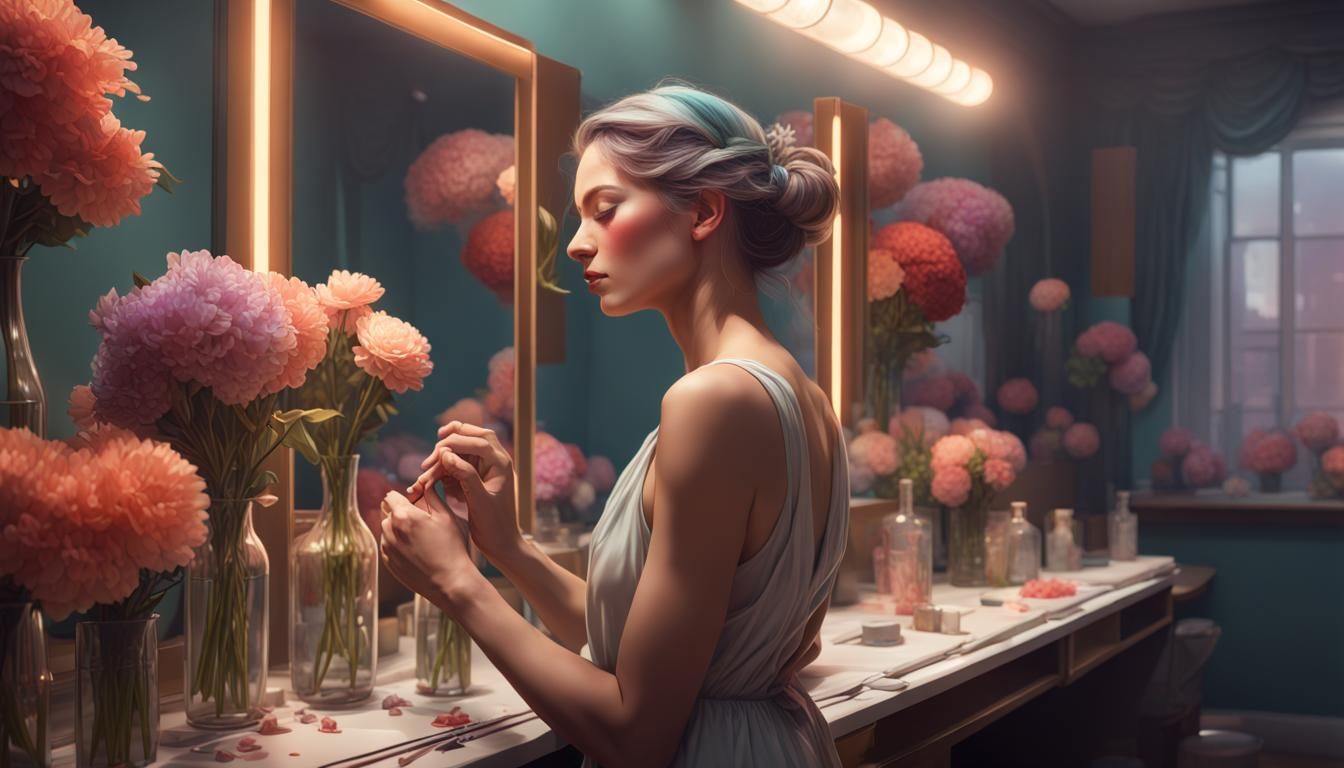 Pre show calm - AI Generated Artwork - NightCafe Creator