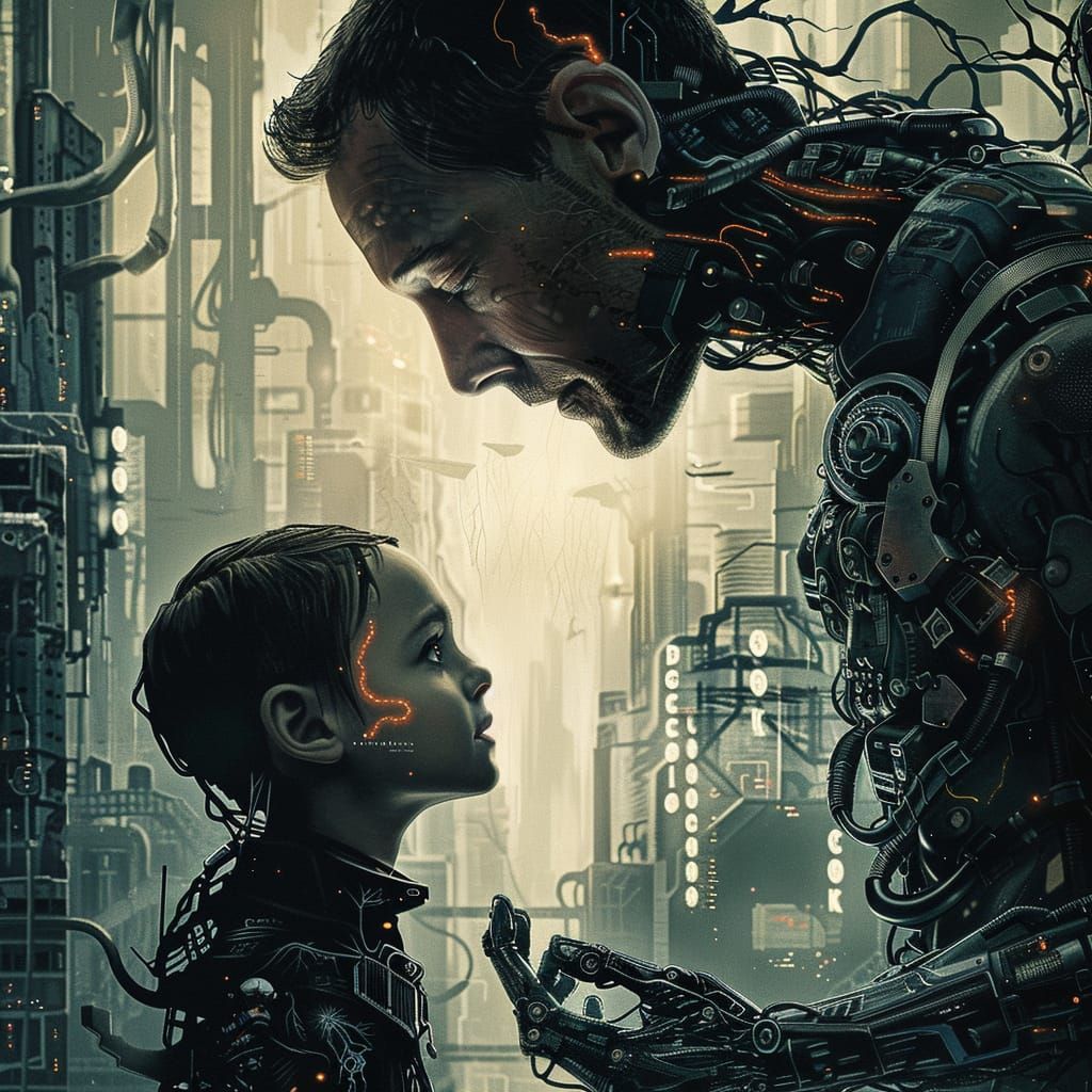 Once we were humans Vol. 2 - AI Generated Artwork - NightCafe Creator