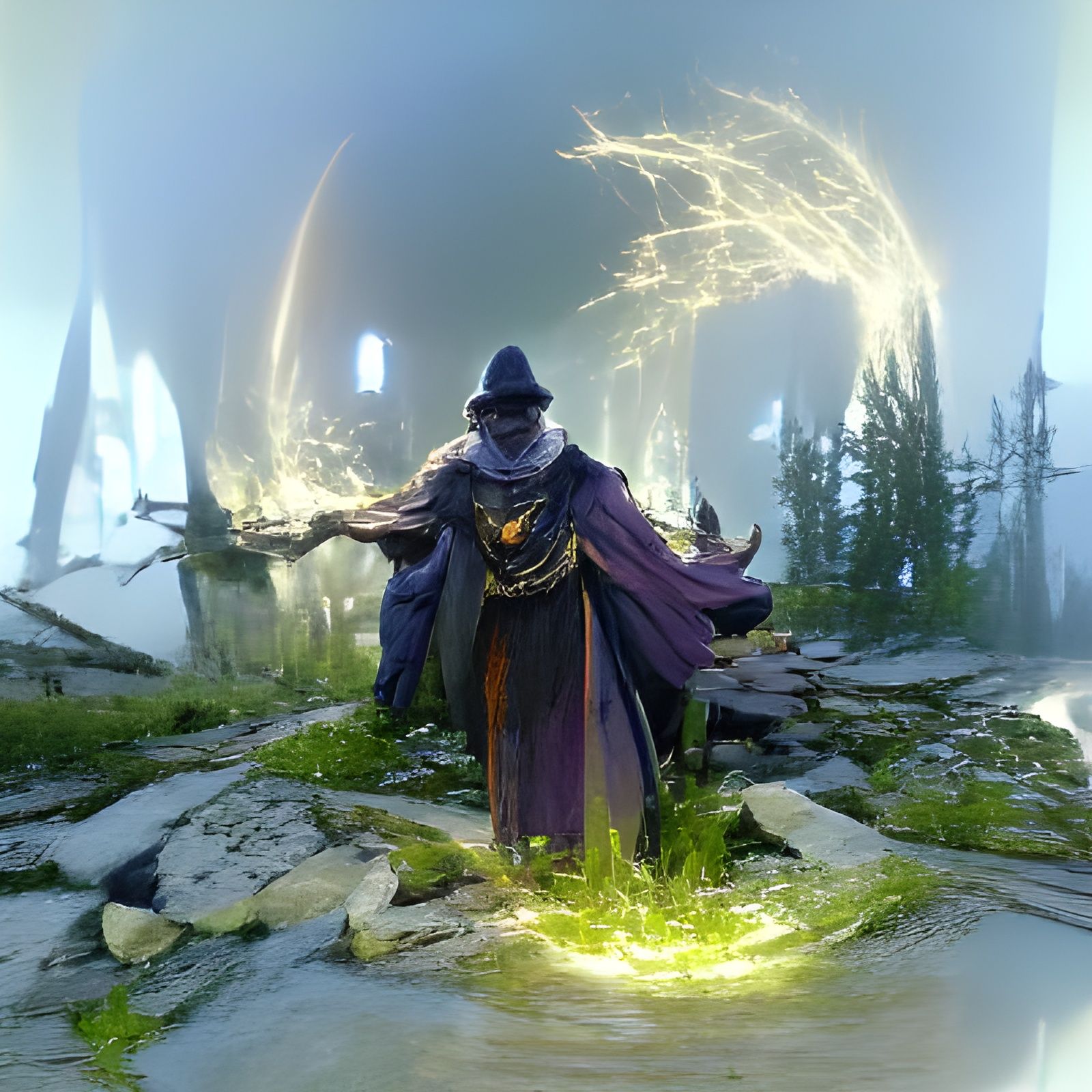 The magus - AI Generated Artwork - NightCafe Creator