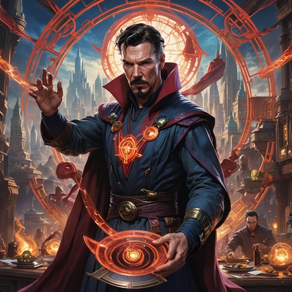 Dr. Strange - AI Generated Artwork - NightCafe Creator