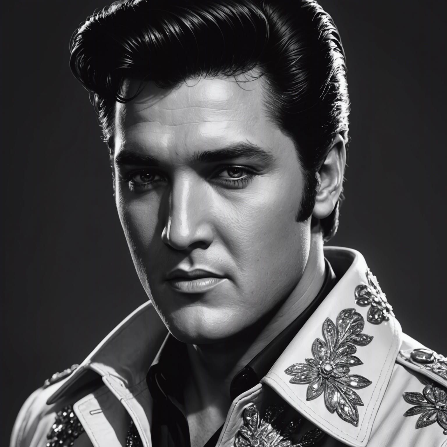 Elvis Presley - AI Generated Artwork - NightCafe Creator