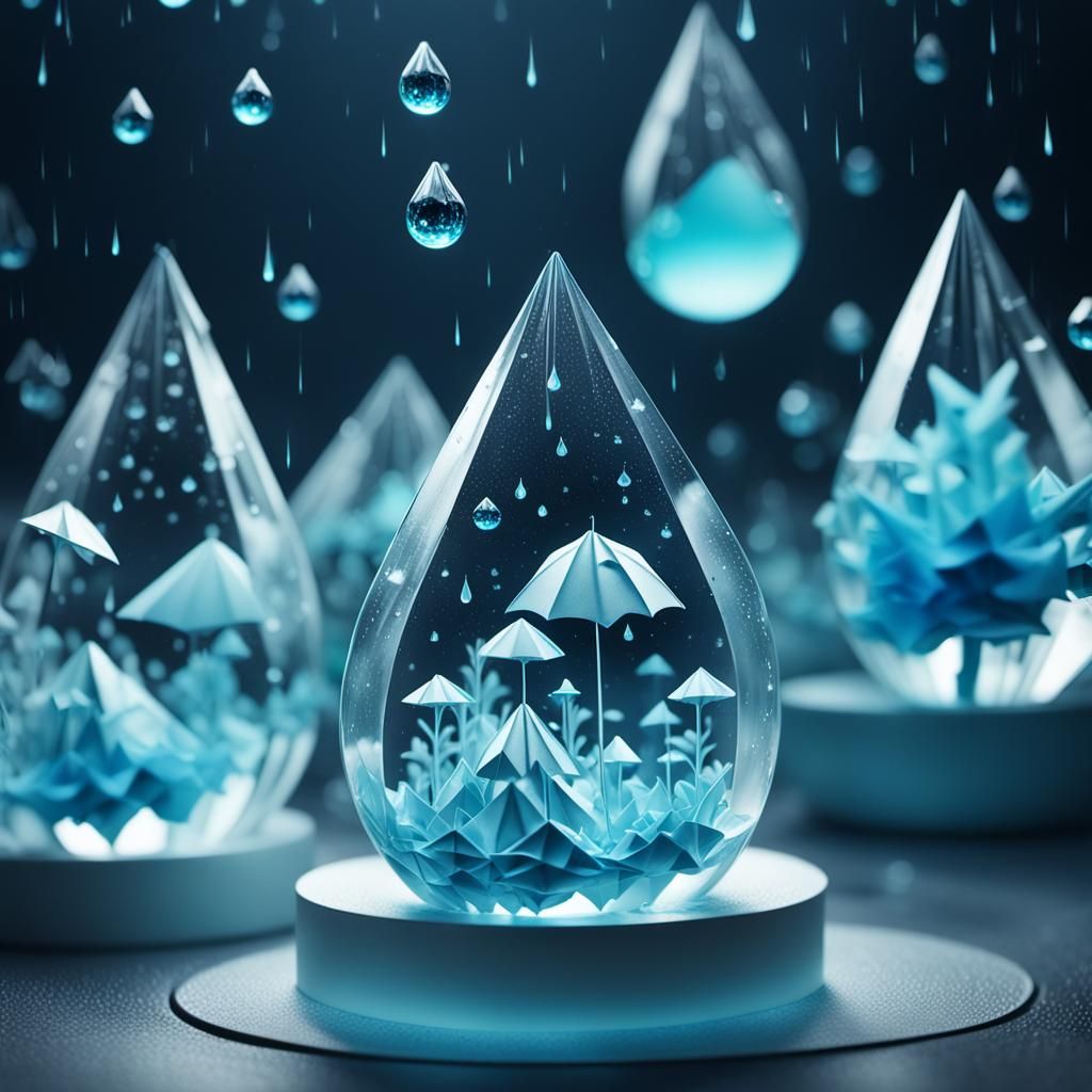 Rain - AI Generated Artwork - NightCafe Creator