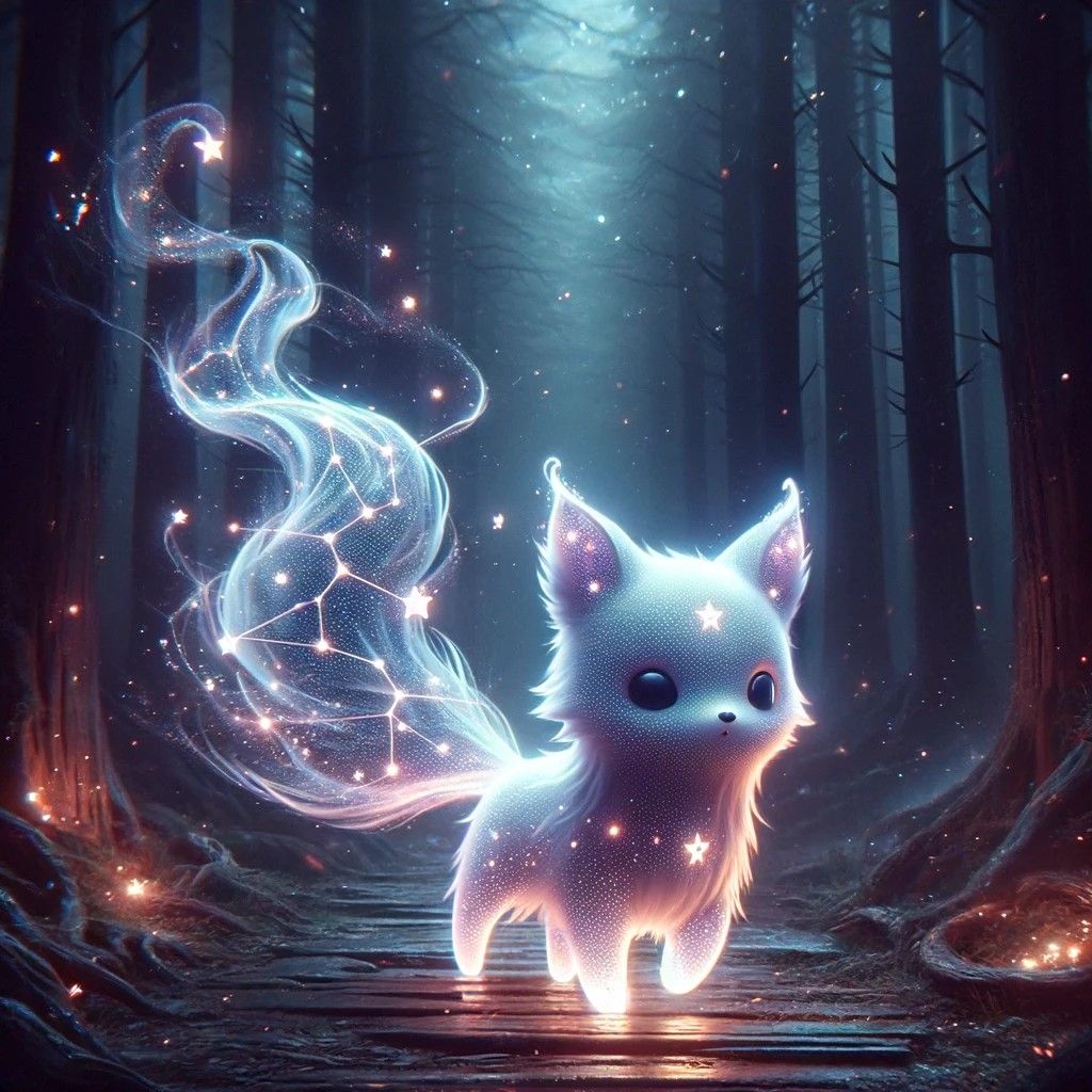 Spirit Fox - AI Generated Artwork - NightCafe Creator
