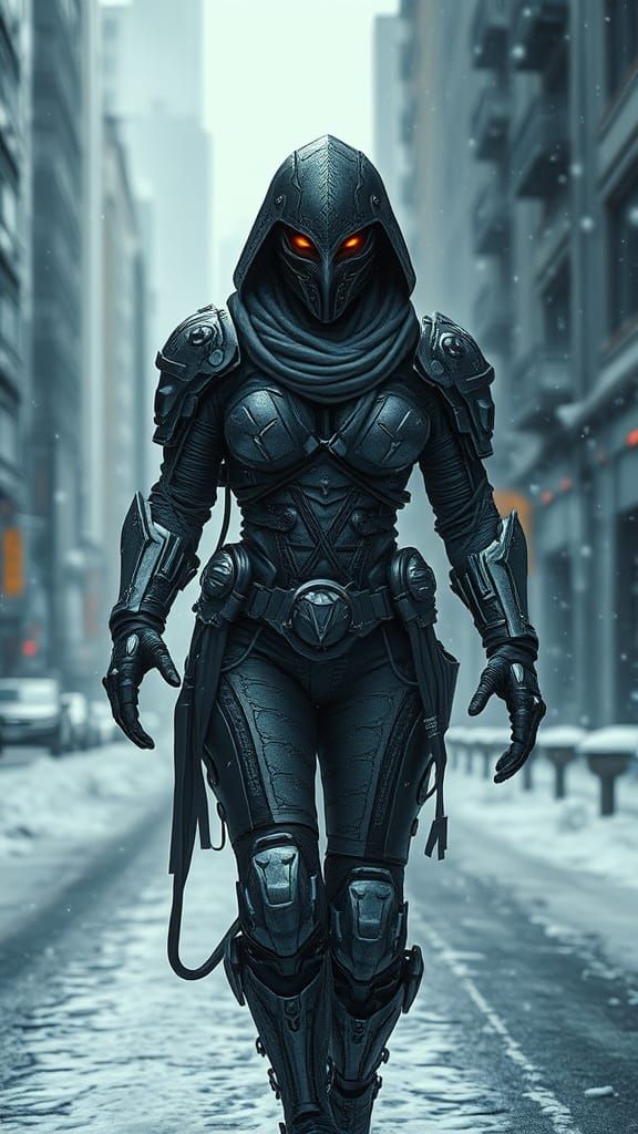“Xeno-Warrior: The Hunt Begins” - Bio-Mechanical Huntress S...