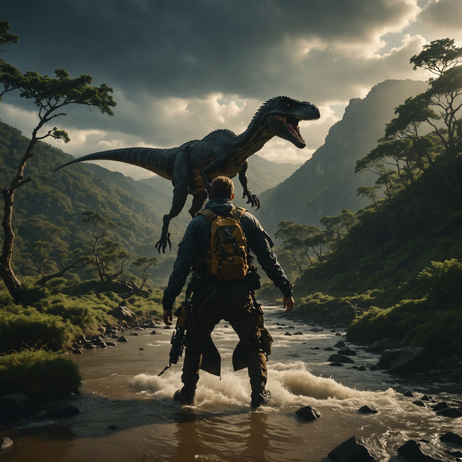 Raptor Trail - AI Generated Artwork - NightCafe Creator