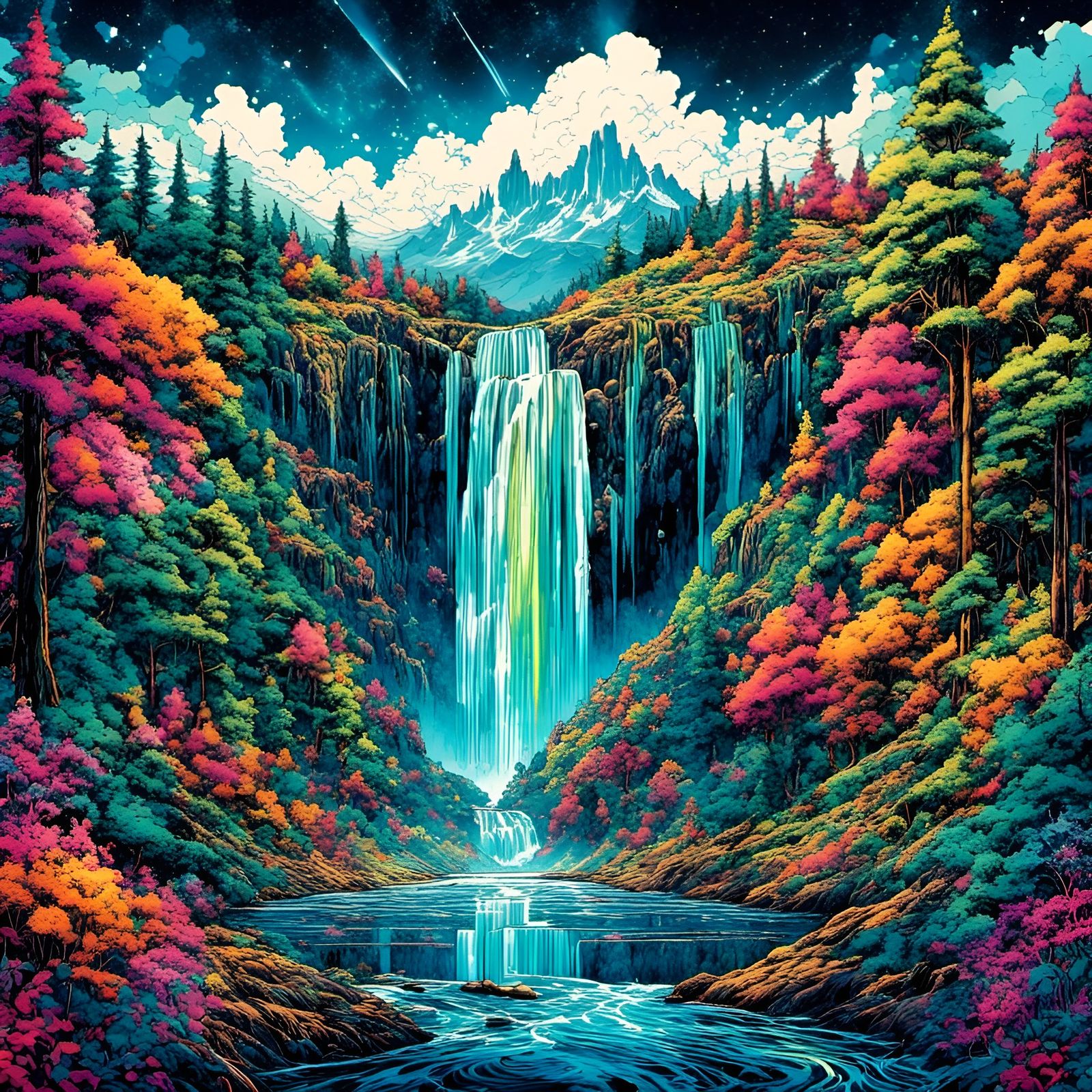 colorful winds - AI Generated Artwork - NightCafe Creator