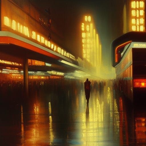 Joseph William Turner’s Blade Runner - AI Generated Artwork - NightCafe ...