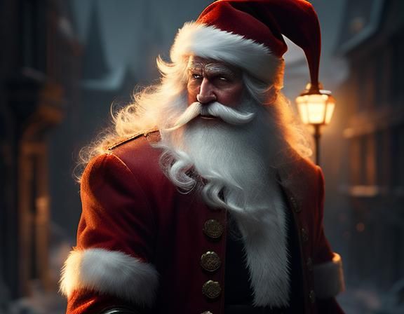 Santa Claus #2 - AI Generated Artwork - NightCafe Creator