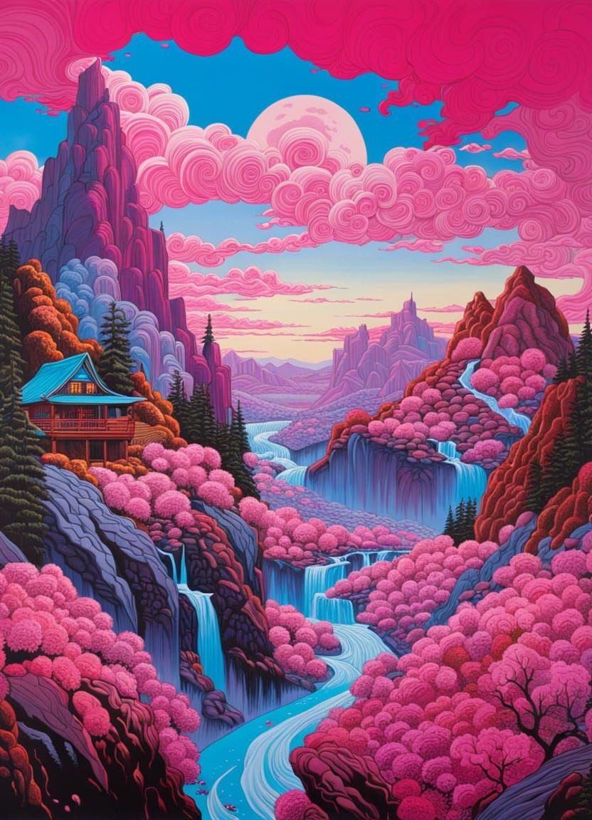 Traditional Japanese Art Style! - AI Generated Artwork - NightCafe Creator