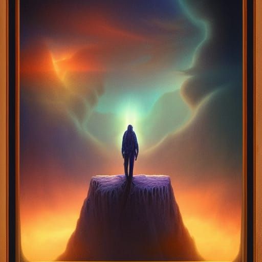 Into the Void - AI Generated Artwork - NightCafe Creator