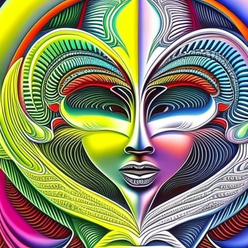 Ethereal Fantasy Mask - AI Generated Artwork - NightCafe Creator