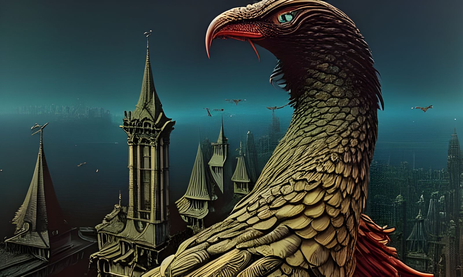 Night of the Vulture - AI Generated Artwork - NightCafe Creator