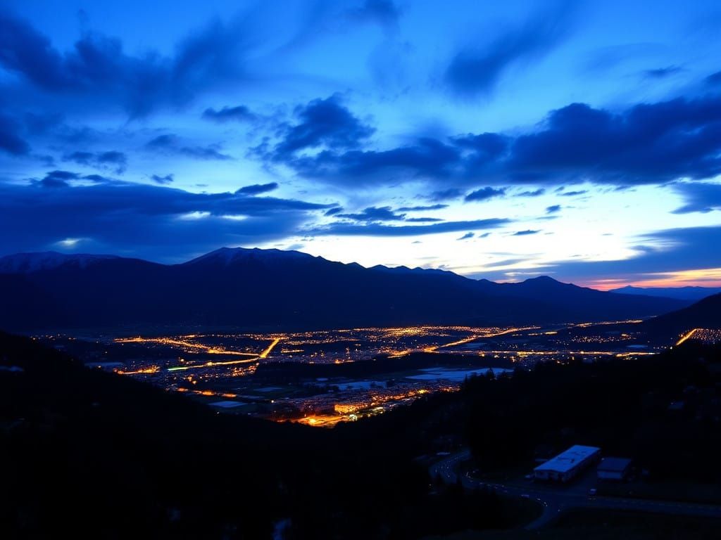 Uplifting Futuristic Cityscape Reflects Euphoric P... - AI Art