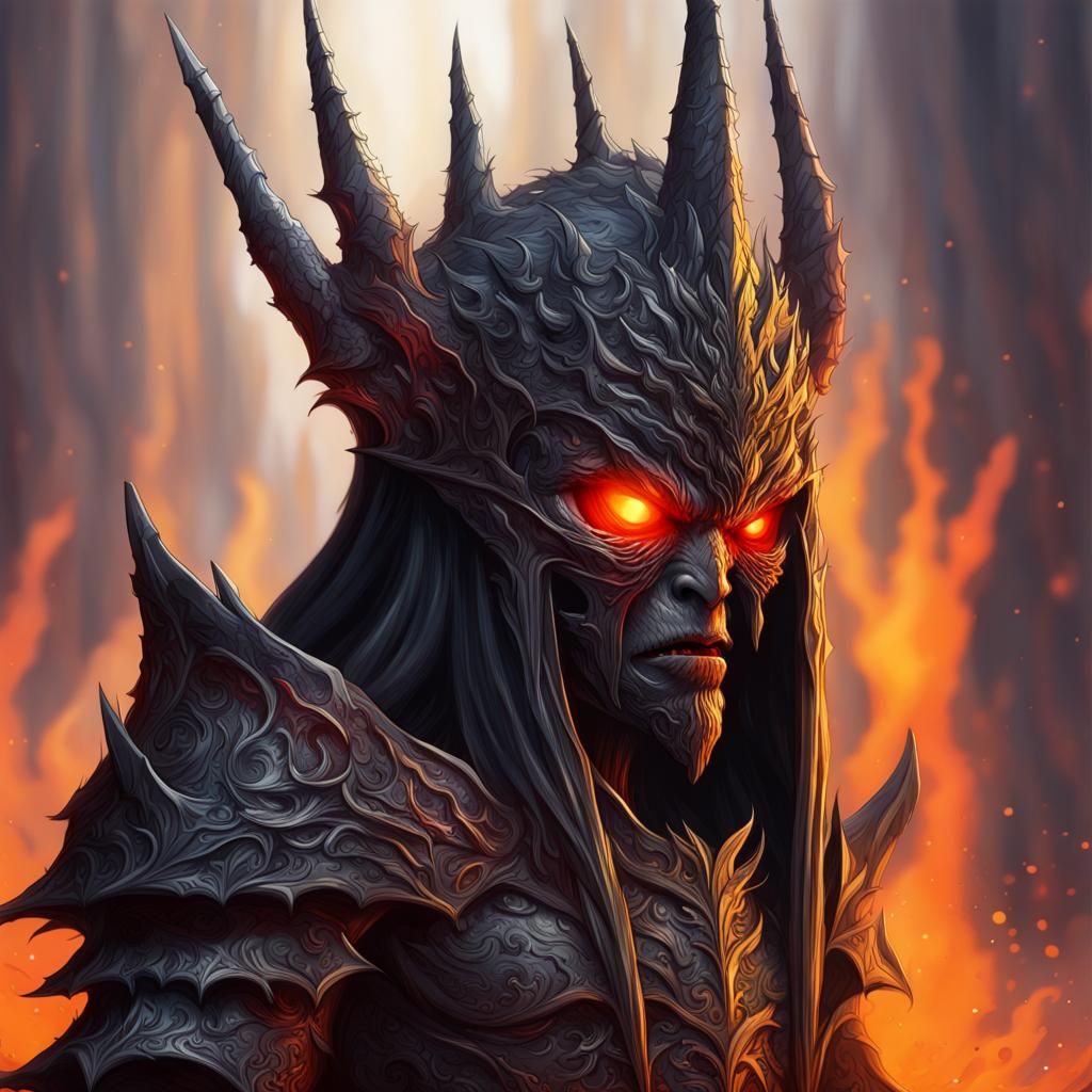 Chibi Morgoth - AI Generated Artwork - NightCafe Creator