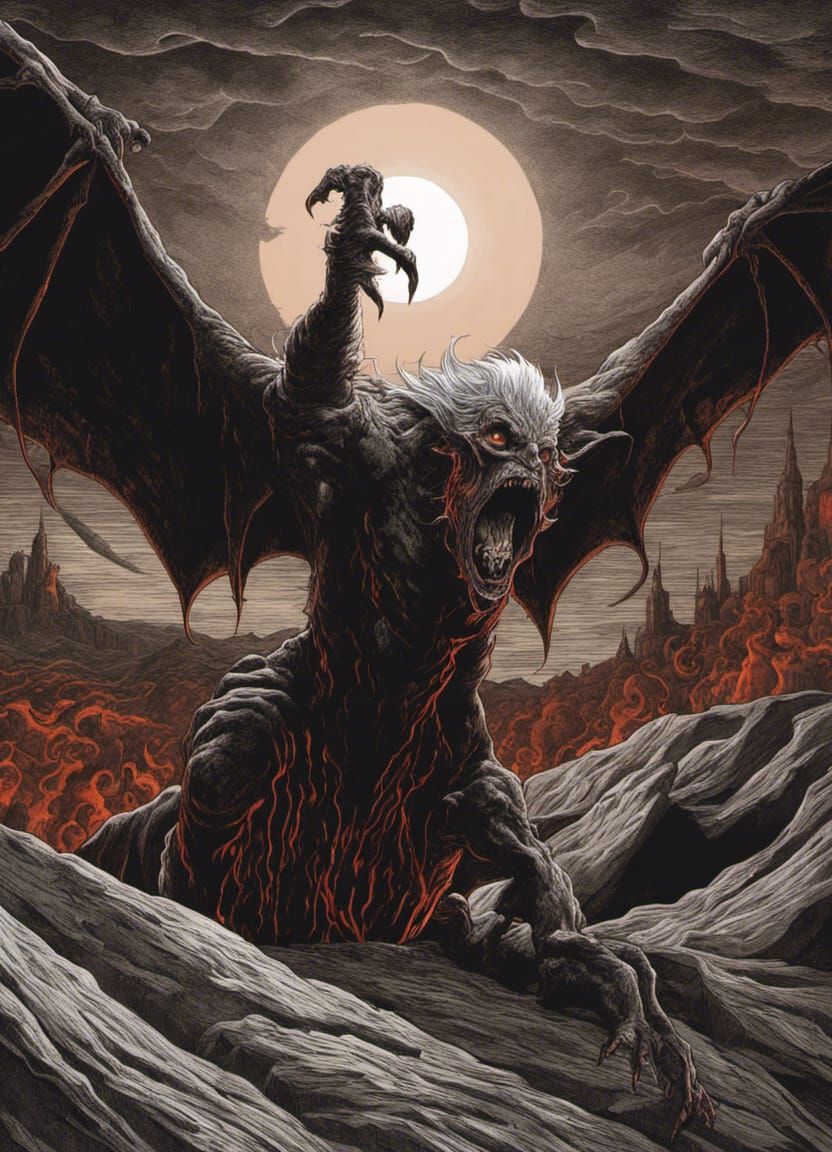 Rage monster (2 of 3) - AI Generated Artwork - NightCafe Creator