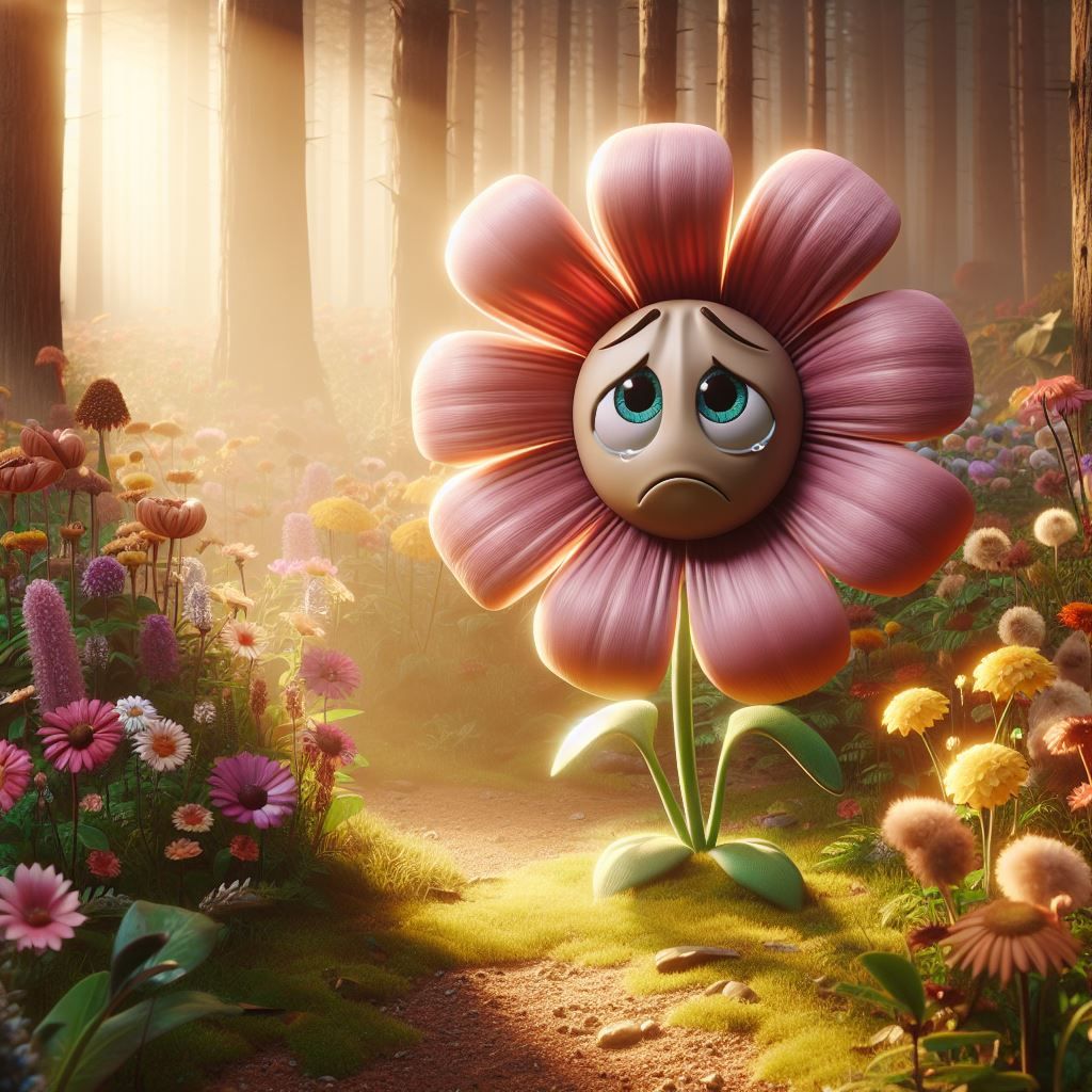 Crying Flowers (Series) - AI Generated Artwork - NightCafe Creator