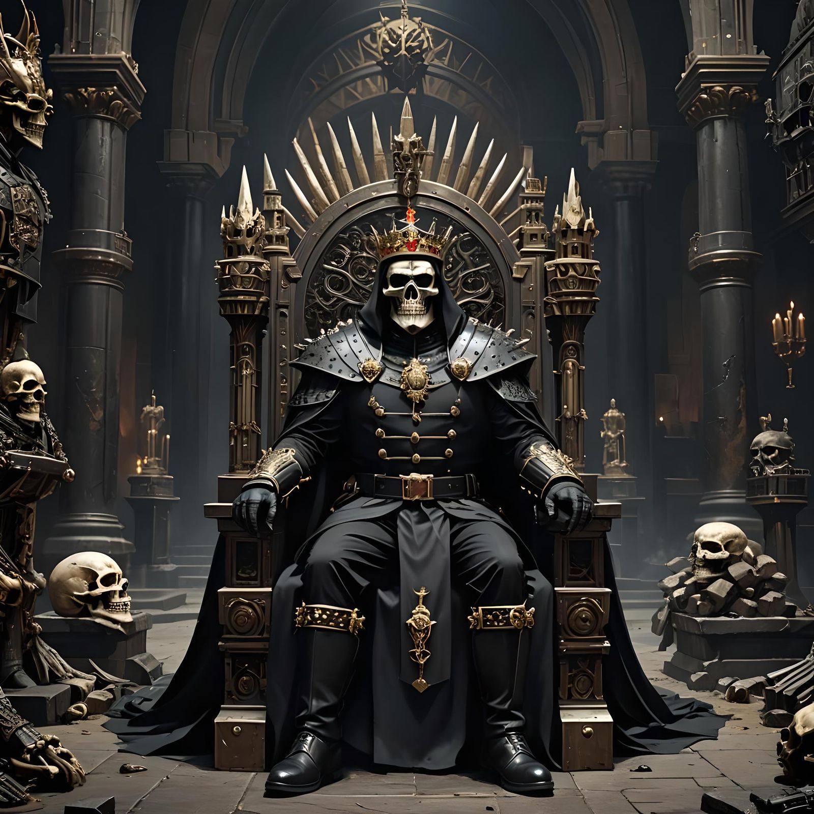 Emperor Drakor Vargoth - AI Generated Artwork - NightCafe Creator