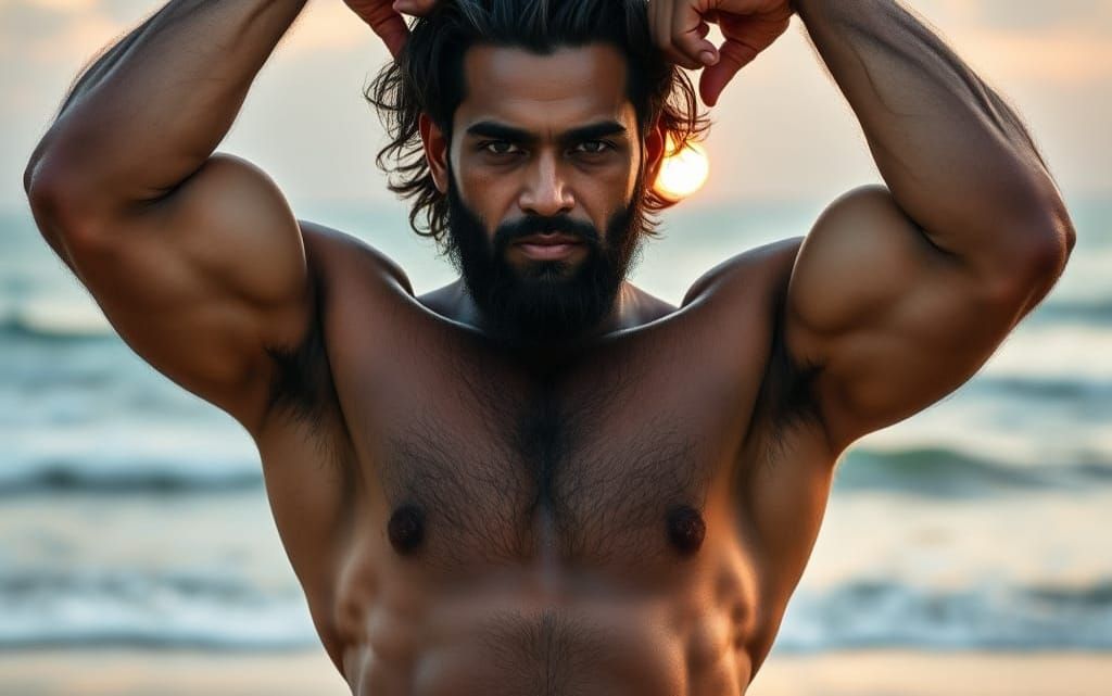 Handsome Beefcake.. The King of Rugged Good Looks