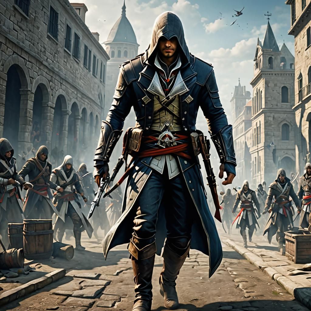 Assassin's Creed character - AI Generated Artwork - NightCafe Creator