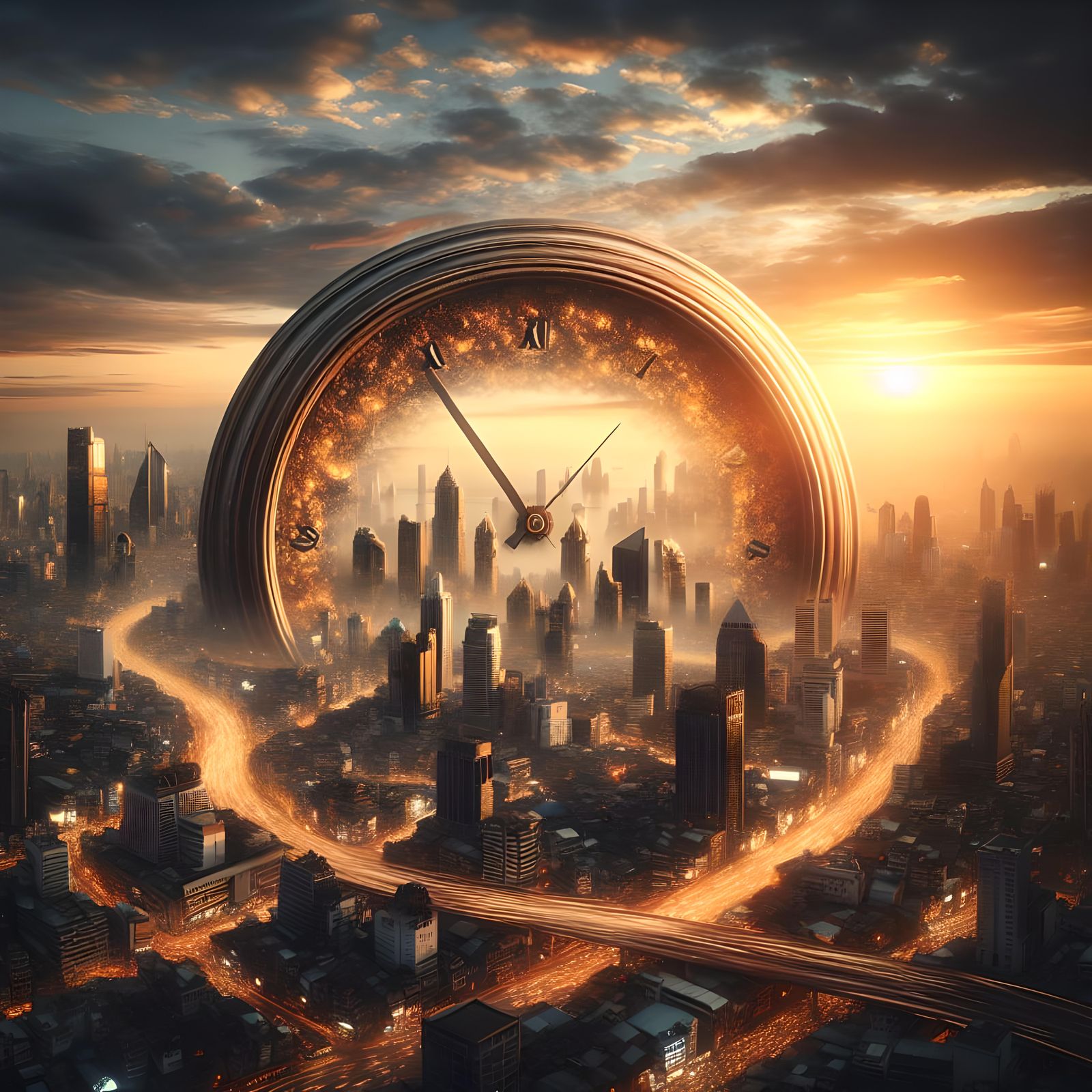 Time... - AI Generated Artwork - NightCafe Creator