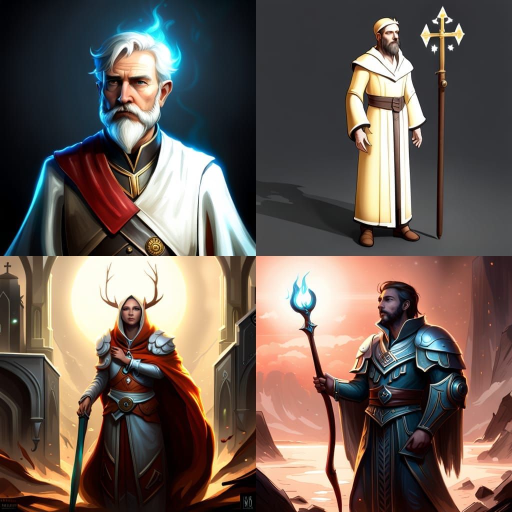 The man of Mercy (says the Seer), 8k resolution, concept art - AI ...