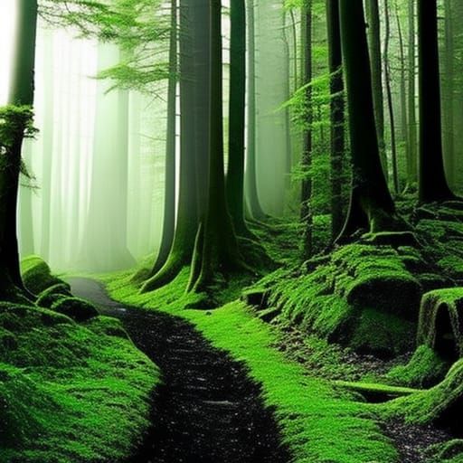 Path to the fae - AI Generated Artwork - NightCafe Creator