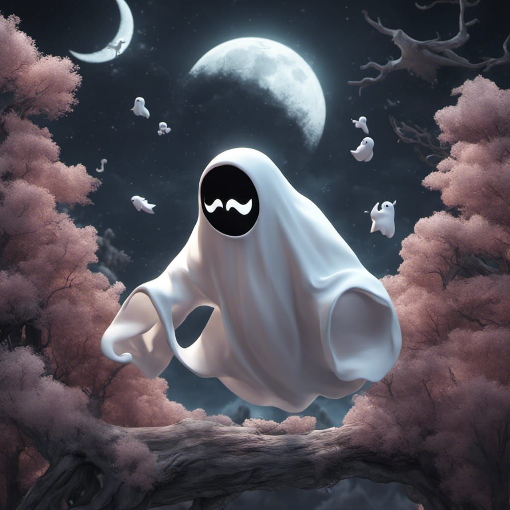Ghost - AI Generated Artwork - NightCafe Creator