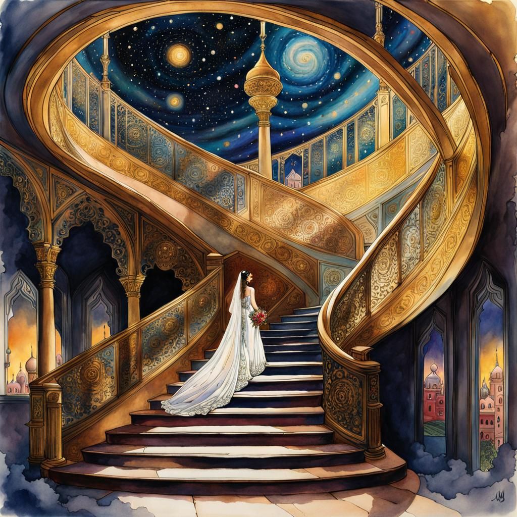 Wedding day - AI Generated Artwork - NightCafe Creator